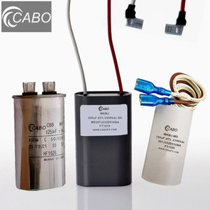 Defibrillator capacitors for energy storage